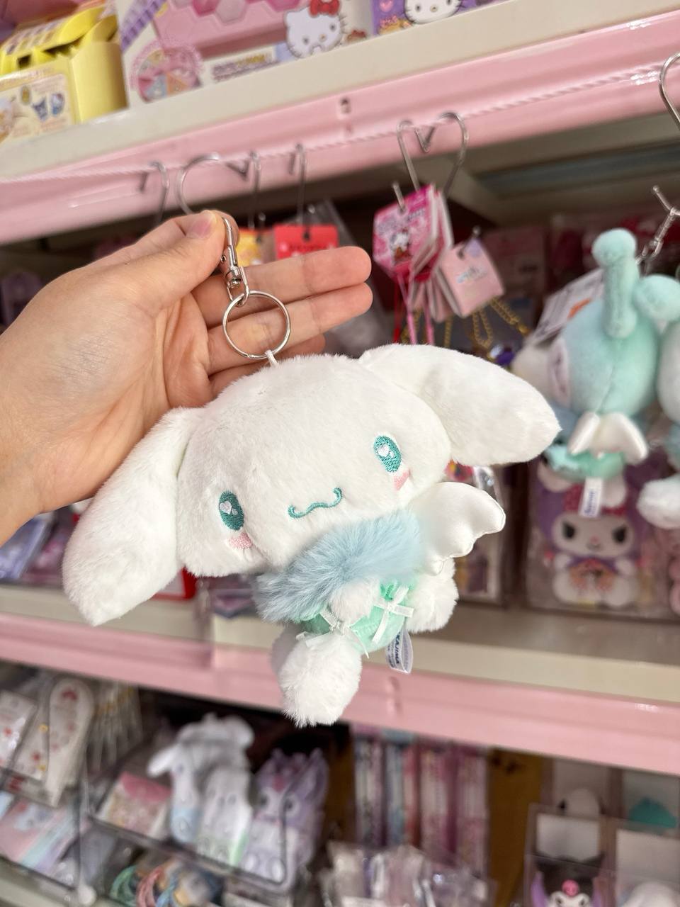 Cinnamoroll Japan Angel Series Plush Doll Pendant | RJJXCOONLINESHOP