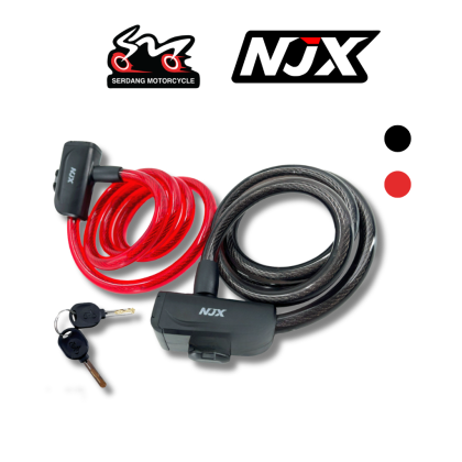 NJX Cable Lock NLK04 | Serdang Motorcycle