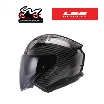 LS2 OF603 INFINITY II GLOSS CARBON FIBER | Serdang Motorcycle