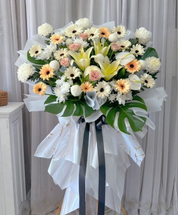 Condolence Flower | SK FLORAL | Best Quality Flowers Delivered ...