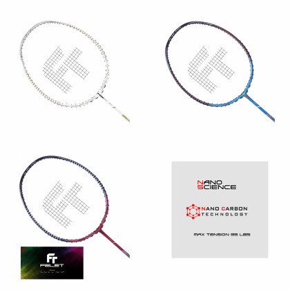 Felet TJ 1000 series of badminton rackets. Control, Power & Speed ...