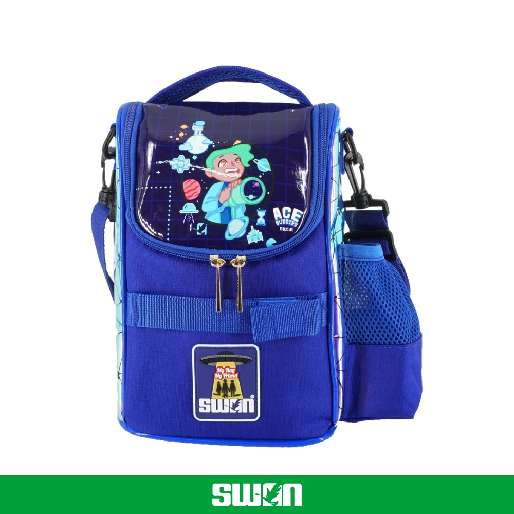 SWAN Tall Lunch Bag Student Food Storage Organizes Ned