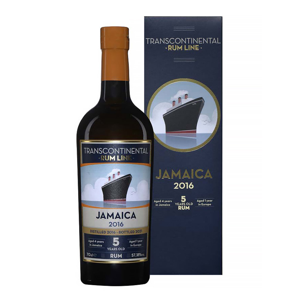 Transcontinental Rum Line Jamaica 2016 5 Year Old Bot.2021 Single Trad ...