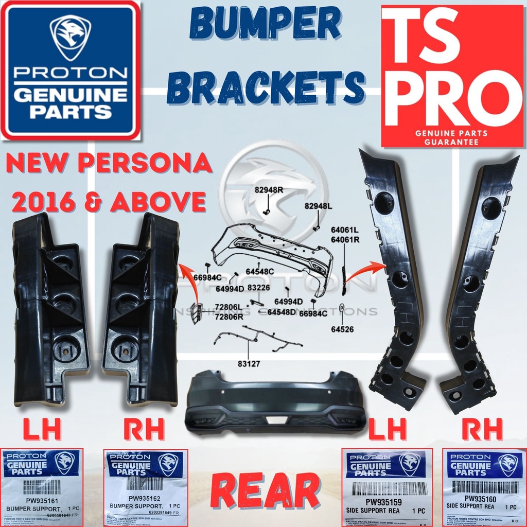 Parts# 51127250966 51127250966 Rear bumper bracket 1pc/pack HUUUGE ...