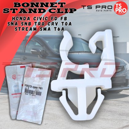 Honda Civic FD FB SNA SNB TR0 CRV T0A Stream SMA T6A Genuine Bonnet ...