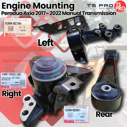 Perodua Axia 2017~ 2022 Manual Transmission Daihatsu Genuine Engine ...