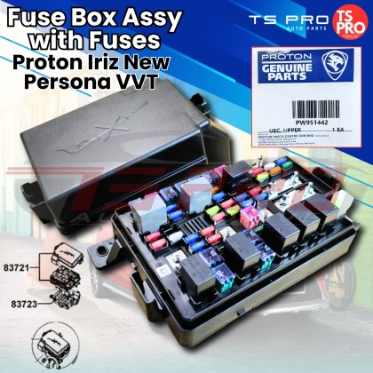 Proton Iriz New Persona VVT Genuine Fuse Box Assy with Fuses and Hosing ...