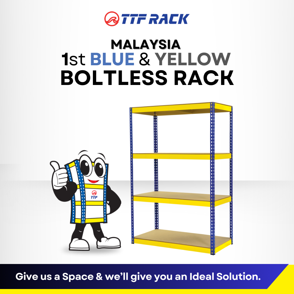 TTF Rack™ Boltless Rack H183-244cm D31-61cm 5 Levels | TTFRack ...
