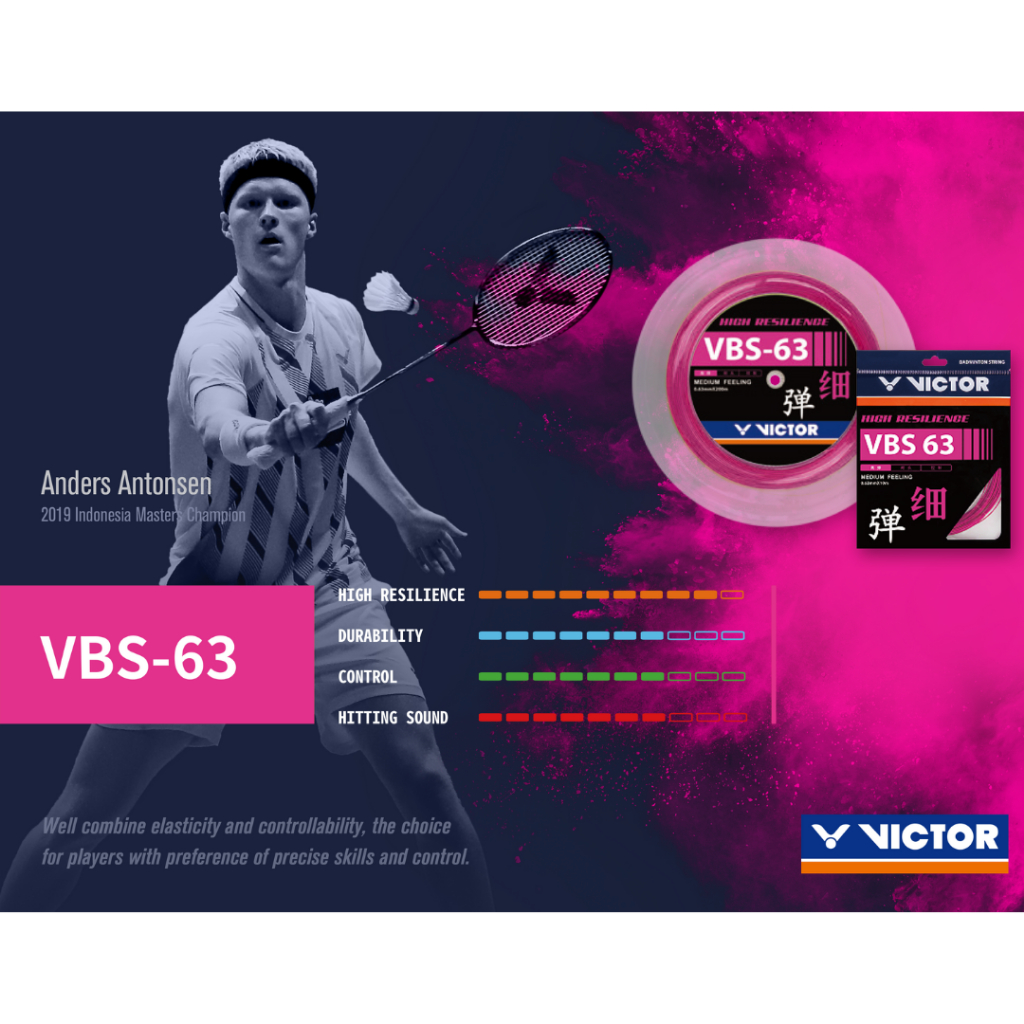 So sánh cước Victor VBS 63 Nano và Yonex EXBOLT 63 - XBSPORTS - HỆ ...