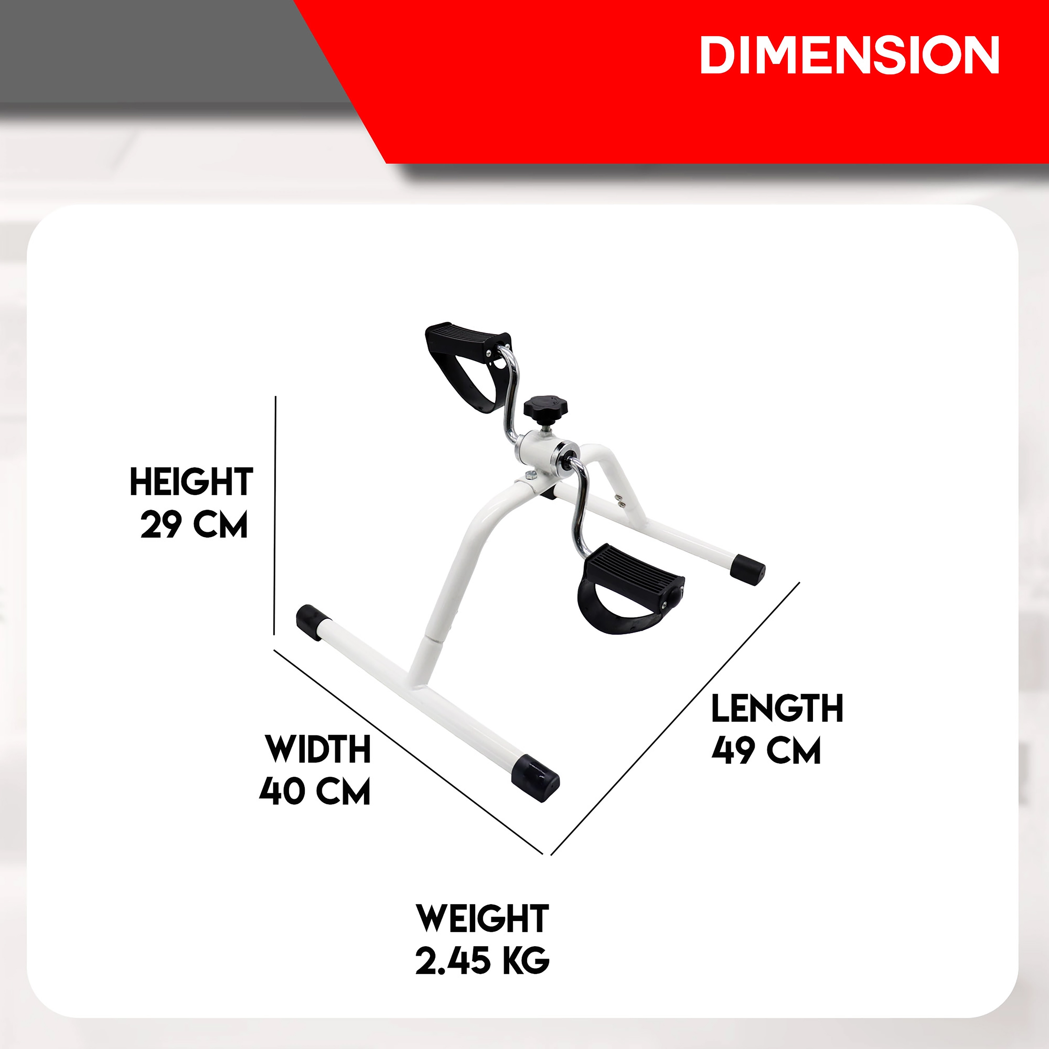 Hand and Foot Pedal Exerciser Bike | Malaysia No.1 Fitness and Gym ...
