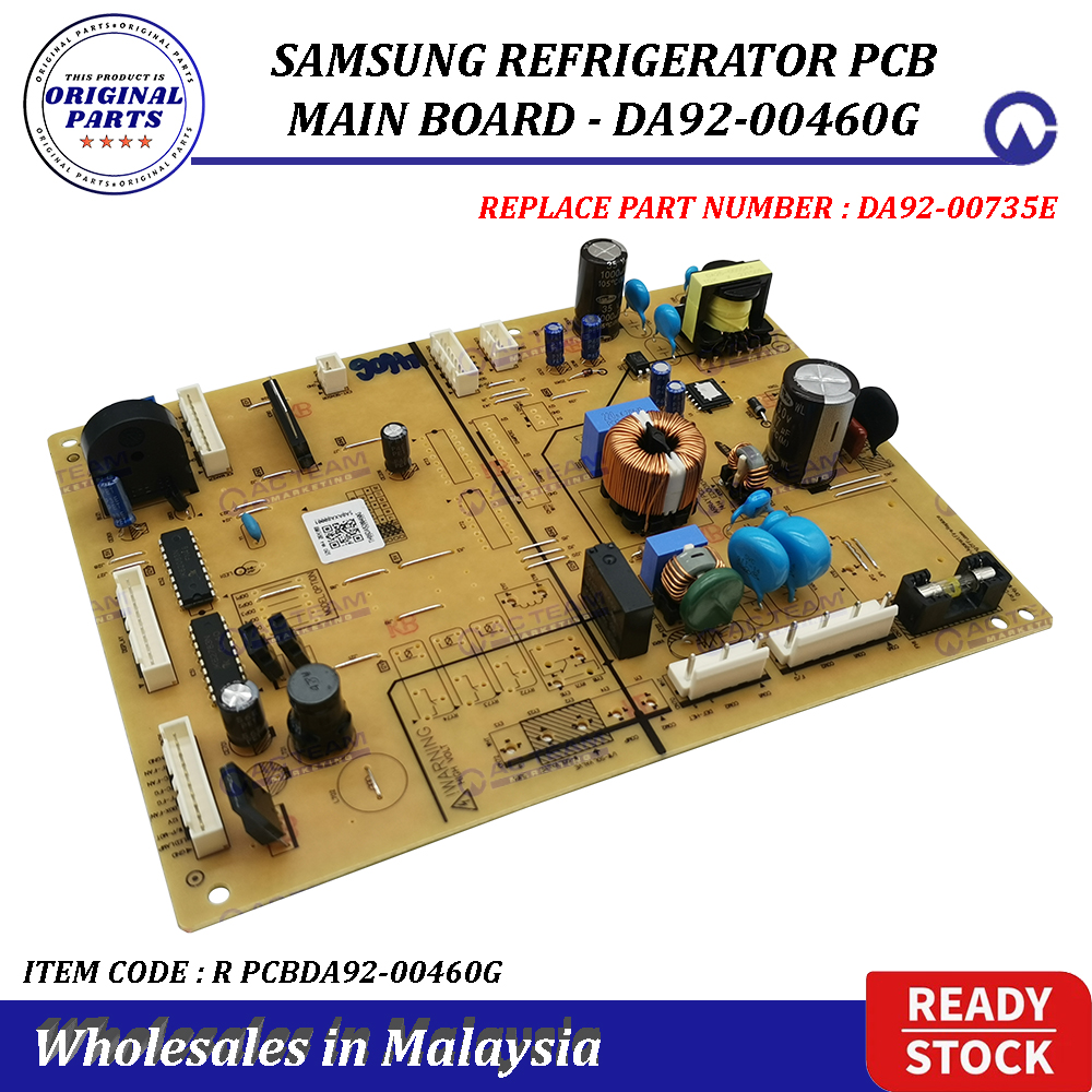 SAMSUNG REFRIGERATOR PCB MAIN BOARD – DA92-00460G – R PCBDA92-00460G ...