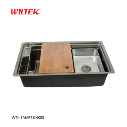 304 S/STEEL SMART MILLET SILVER 750X450X200mm (WTK-SMARTSINK03)