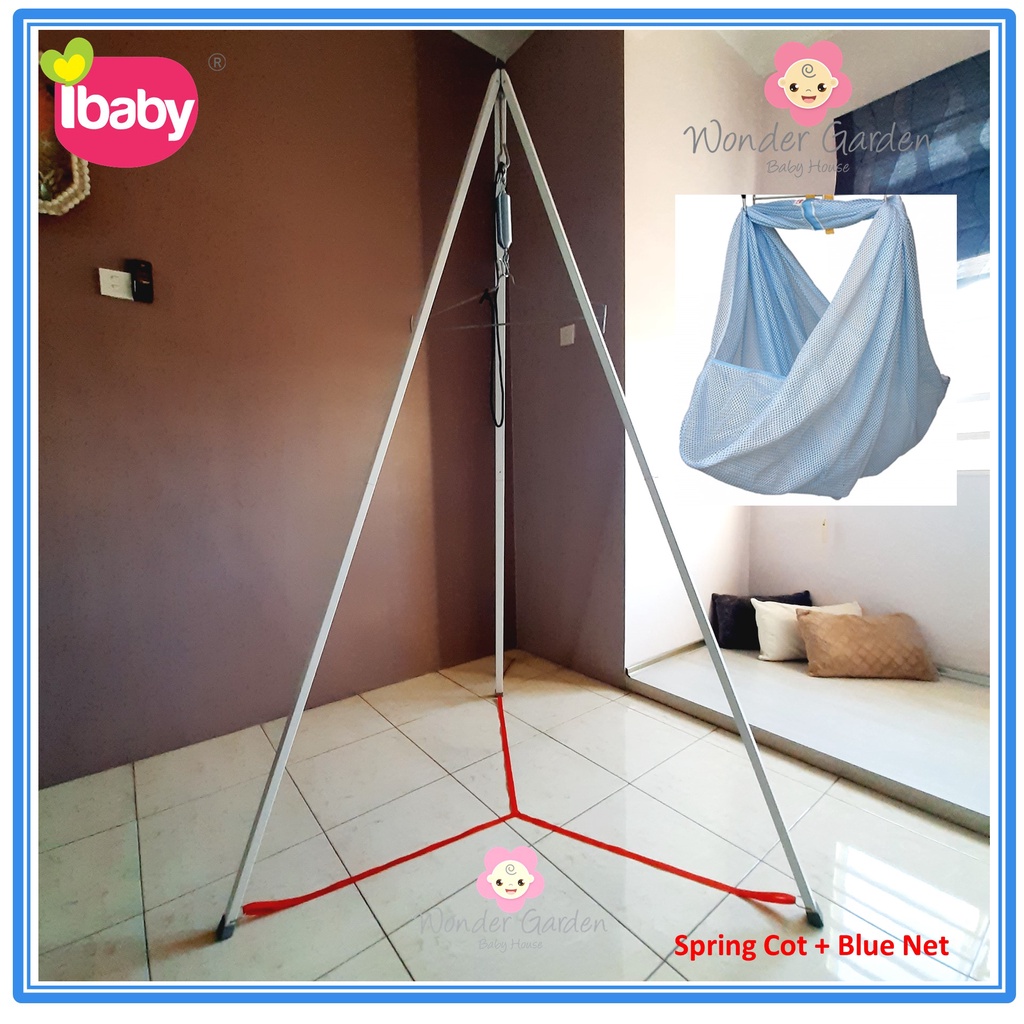 I Baby Spring Cot With Max Load 18Kg (Rangka Buaian Bayi | Tripod Type ...