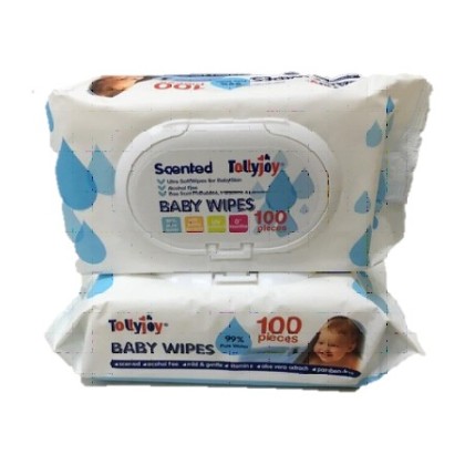 TOLLYJOY BABY WIPES 100 S x 2 SCENTED BLUE Baby Product Pregnancy s item Yong Fong Baby
