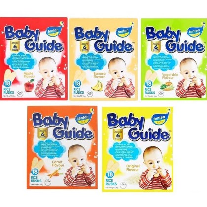 Tenten Baby Guide Rice Rusks 36g | Baby Product, Pregnancy's item ...