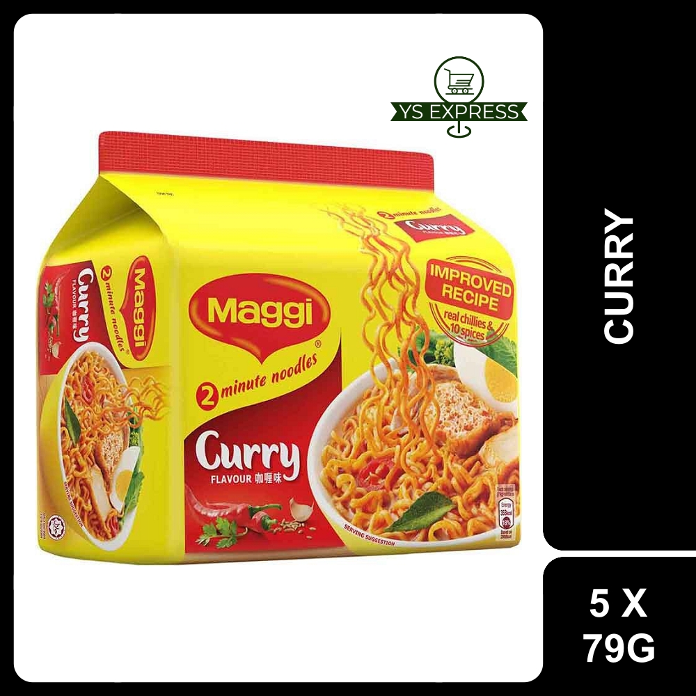 Maggi Instant Noodles Big Curry Flavoured (5 x 111g) | PGMall